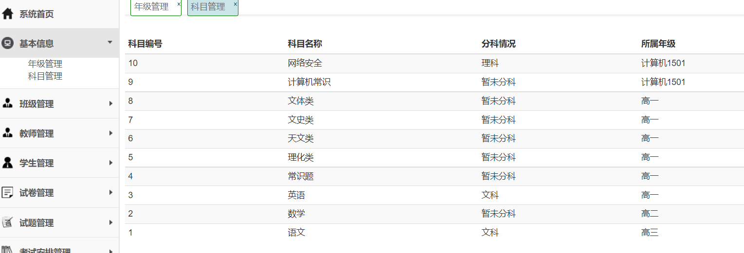 GitHub - wang-buer/SSM-based-online-examination-management-system-1: 基于SSM的在线考试管理系统1拥有三种角色 管理员 ...