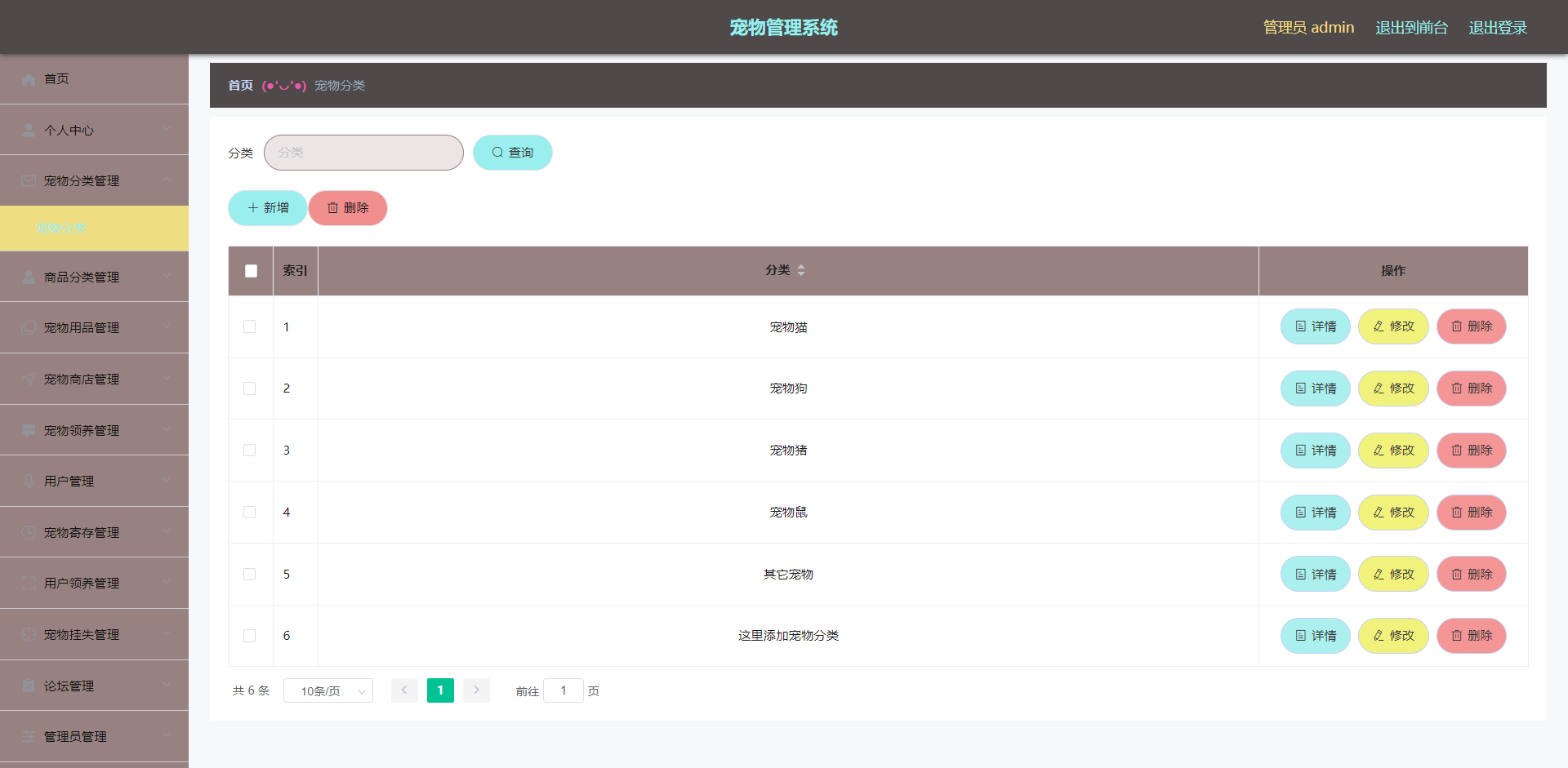 GitHub - wang-buer/Pet-adoption-management-system-based-on-SSM-2: 基于SSM ...