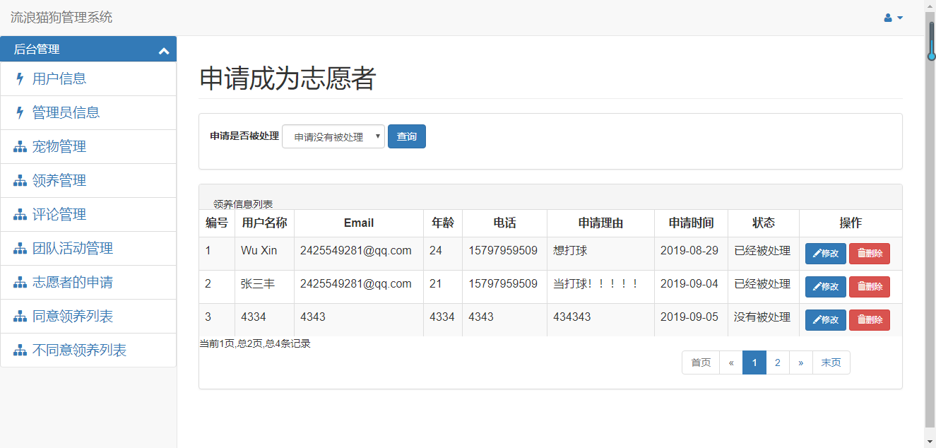 GitHub - wang-buer/SSM-based-pet-adoption-management-system-3: 基于ssm的宠物 ...