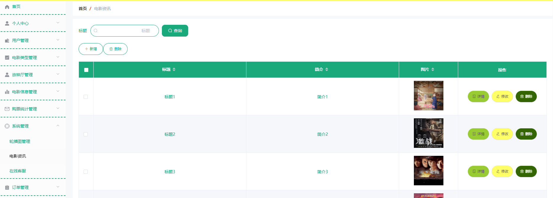 GitHub - wang-buer/Cinema-Management-System-7-Based-on-Springboot: 基于springboot的电影院管理系统7拥有两种橘色 ...