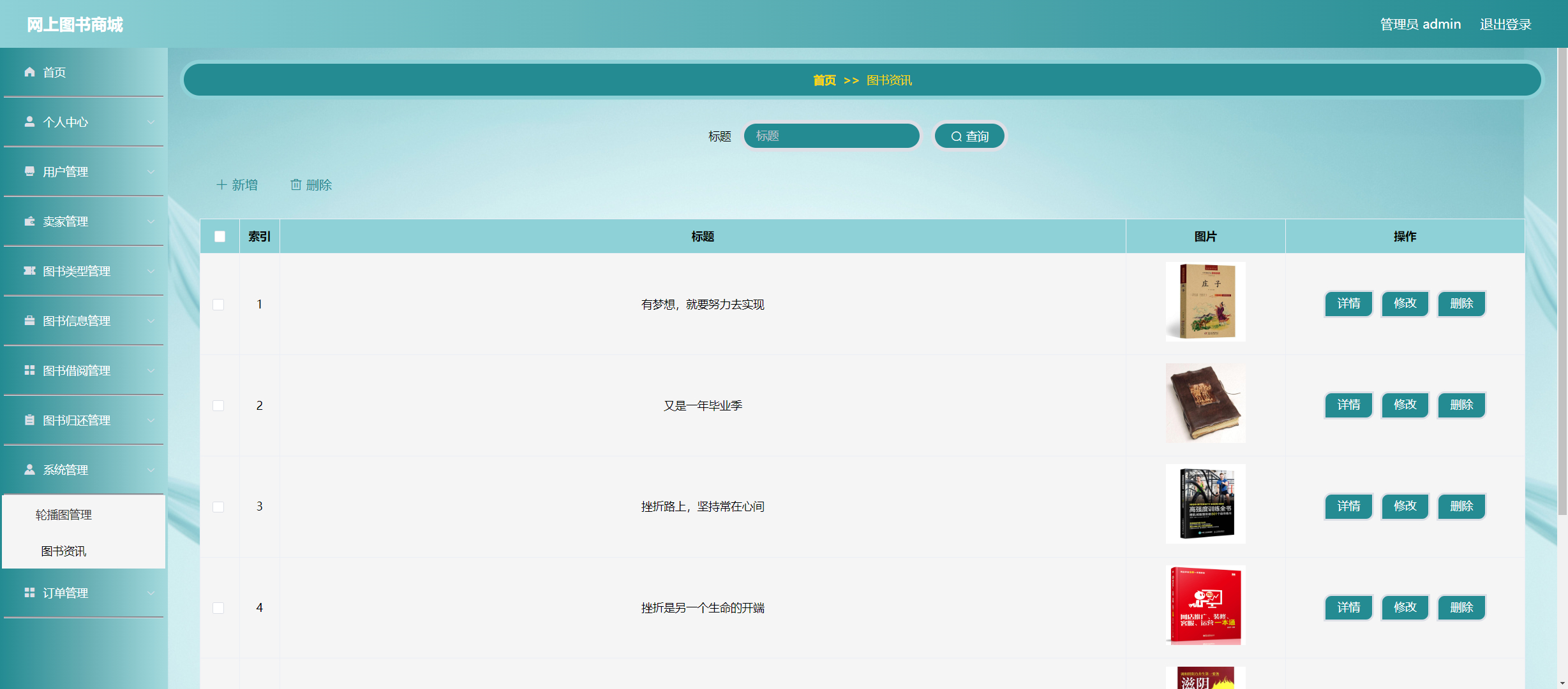 GitHub - wang-buer/A-Bookstore-Management-System-Based-on-Springboot ...