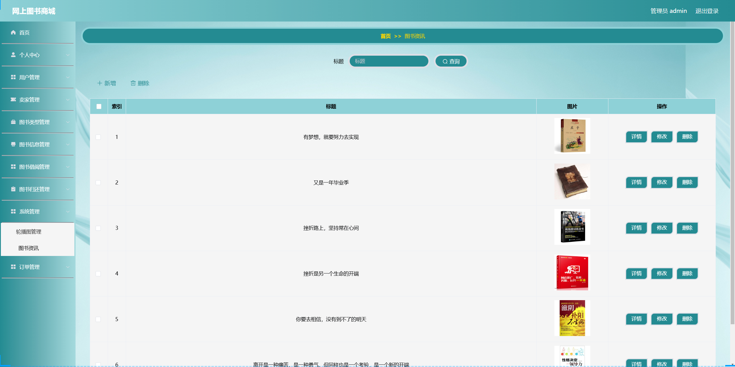 GitHub - wang-buer/tushu: 基于springboot的图书借阅/销售管理系统拥有三种角色 用户：登录注册、购买图书、借阅图书、购物车、收藏、下单等 卖家：新增图书、订单 ...